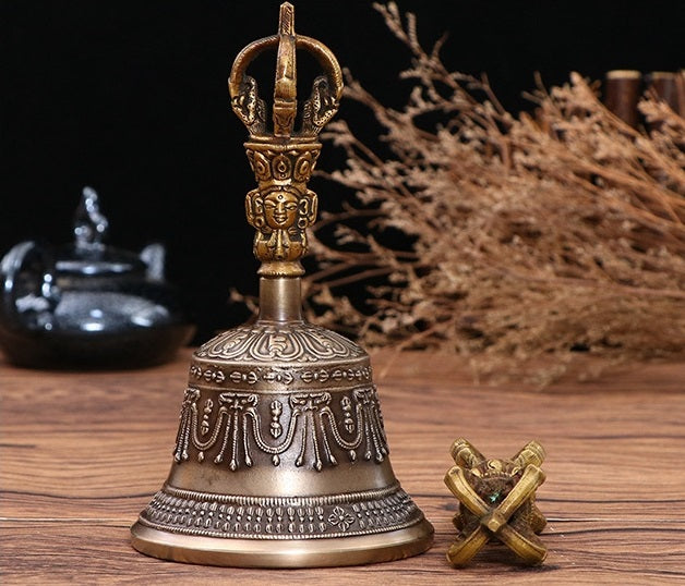 Tibetan Buddhist Prayer Bell – Insta Buddha